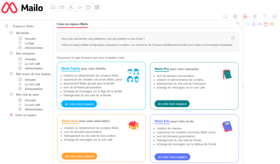 Découvrez les nouveaux espaces Mailo ! - Le blog Mailo